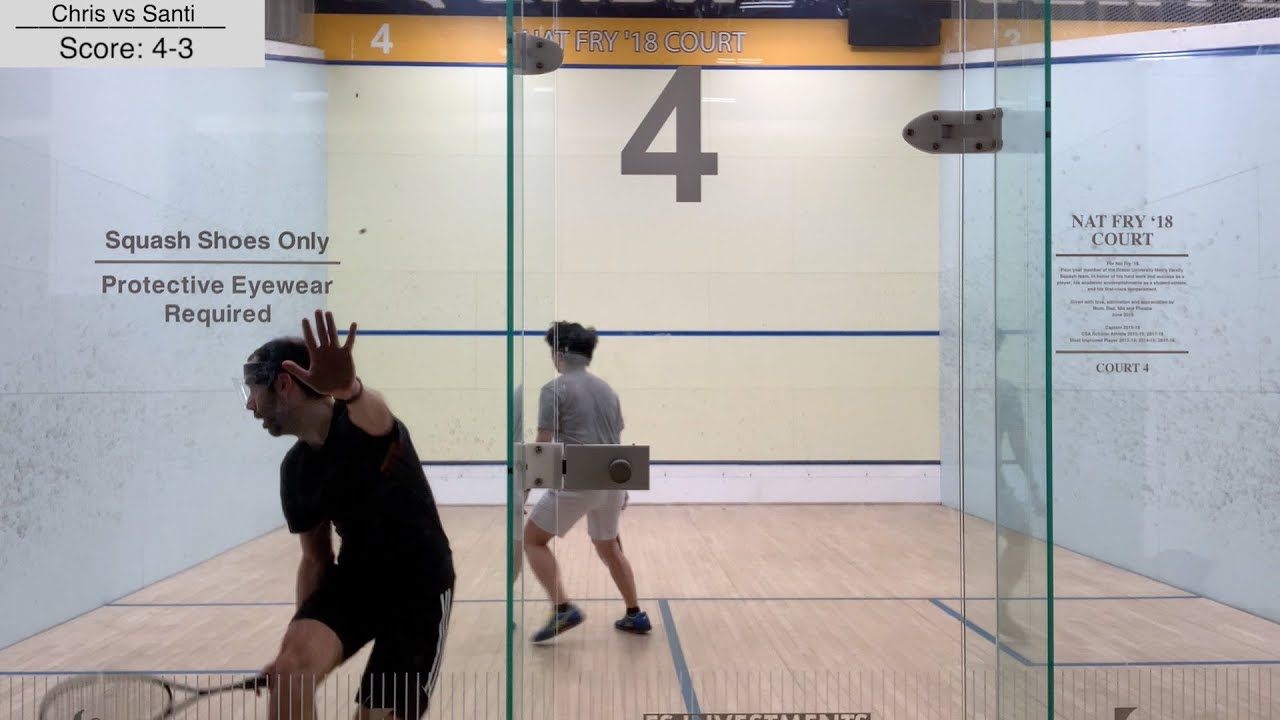 Squash Game vs Santi (12MAR2023) - YouTube