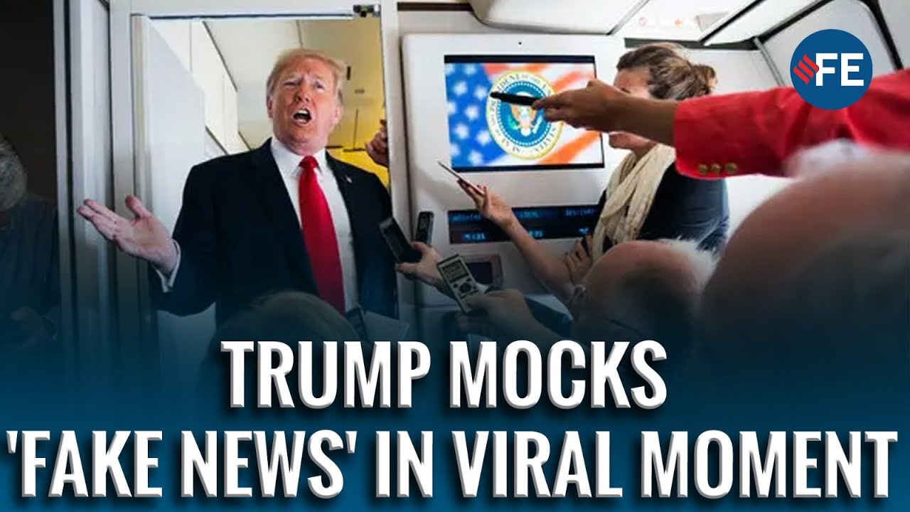 VIRAL: Trump Jokes With Reporter, Mocks “Fake News” in Viral White ...