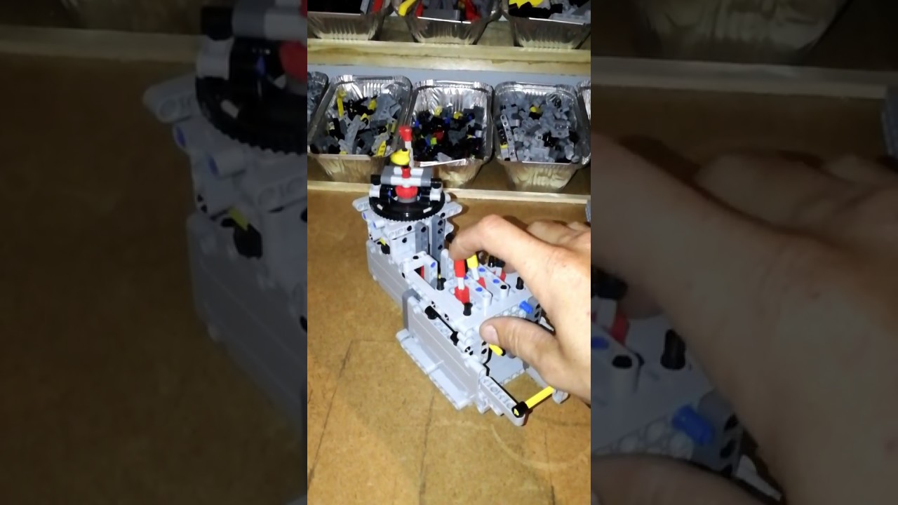 Technic lego, Multi function turntable and gearbox, multi axle and ...