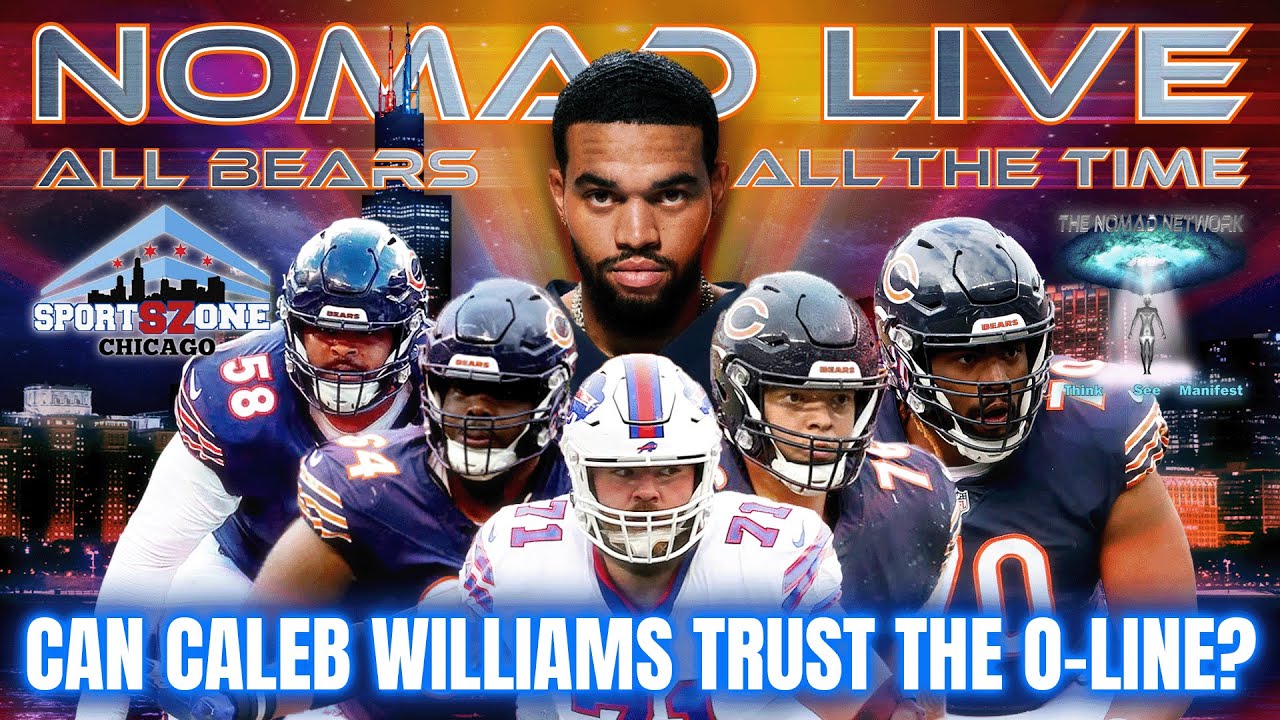Can Rookie QB Caleb Williams Trust the Chicago Bears Offensive Line ...