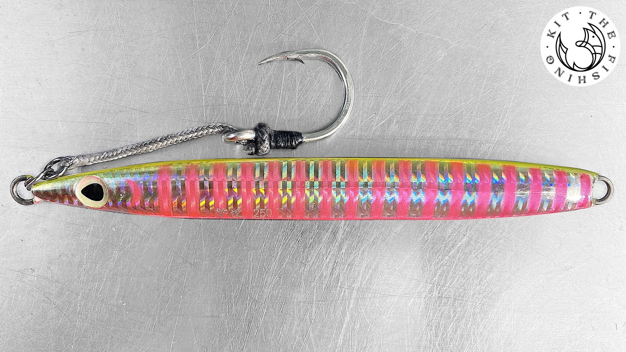 CULTIVA HYPER JIG SINGLE HOOK ASSIST RIG HEAVY CORD - YouTube