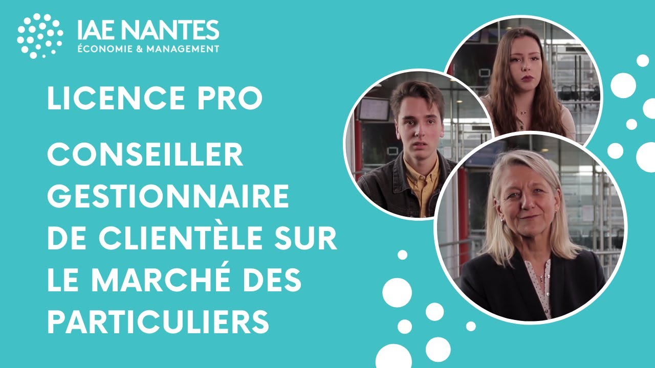 Licence professionnelle Assurance, banque, finance : chargé de ...