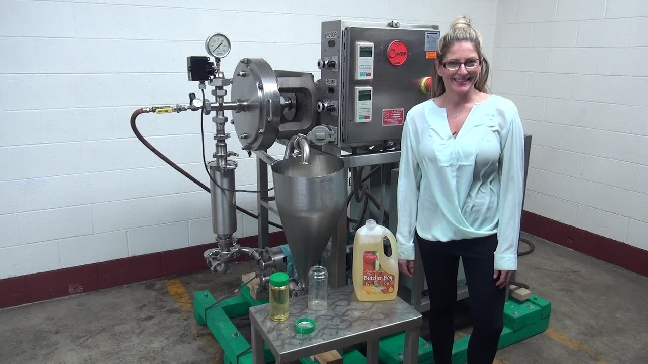 Oakes Stainless Steel Continuous Mill Paste Mixer Demonstration - YouTube