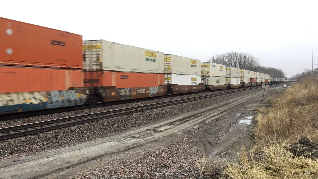 BNSF - Z Train in Ashland, Ne 3/13/16 - YouTube