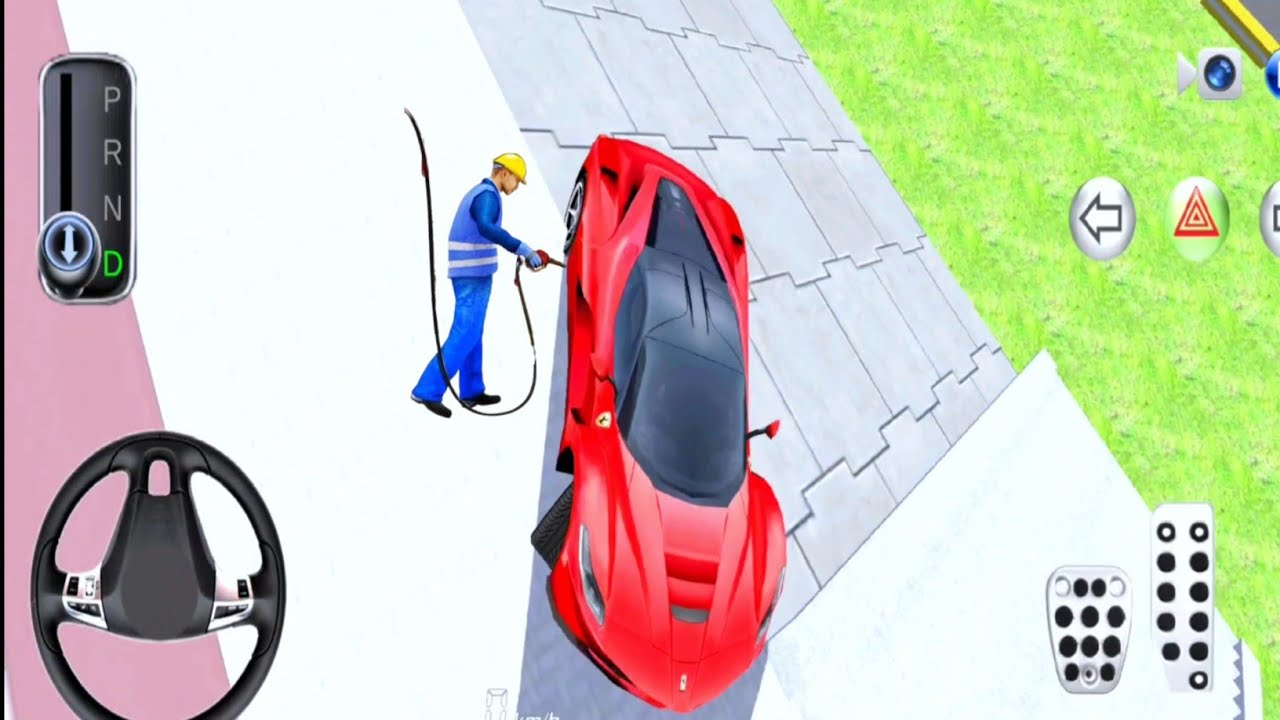 07 Old Super Kia Car Funny Gas Man refuel His car Gas Crazy Driving ...