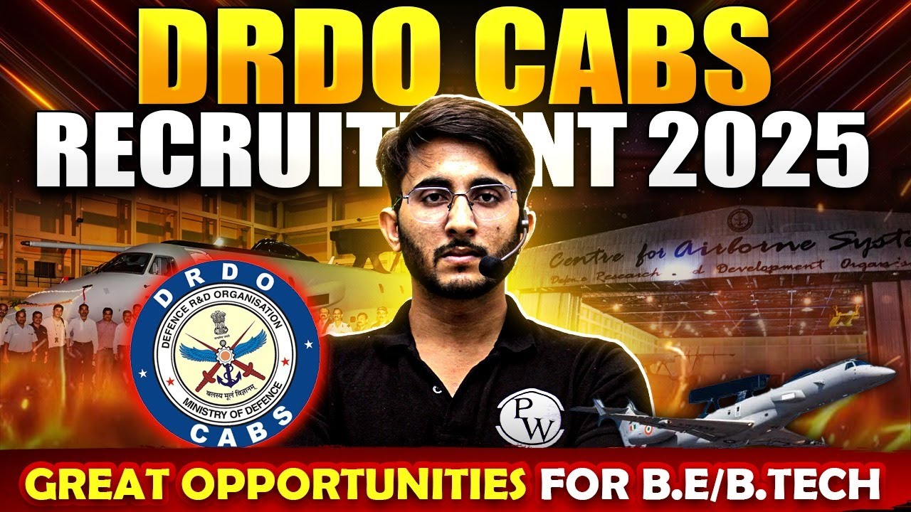 DRDO (CABS) Recruitment 2025 | Opportunities for B.E / BTech | Multiple ...