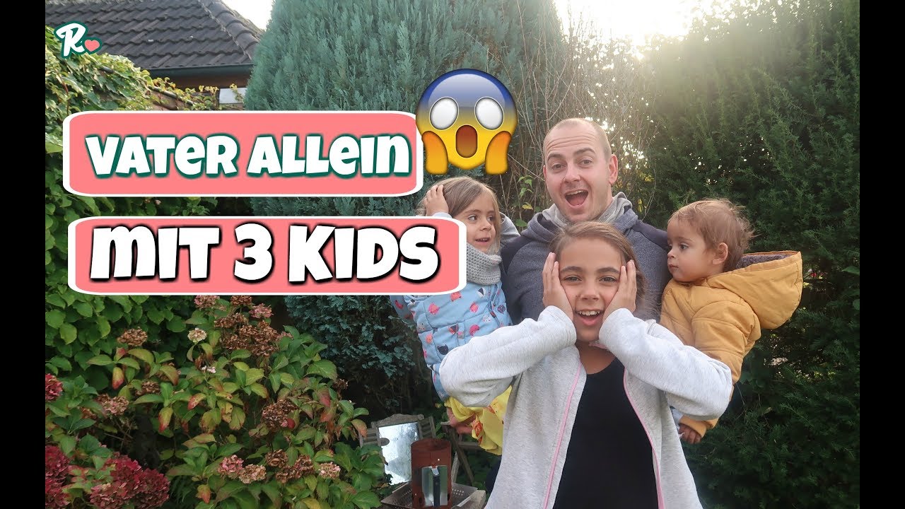 Vater alleine mit 3 Kindern - Haushalt - Einkaufen - Kochen - Vlog#1037 Rosislife - YouTube