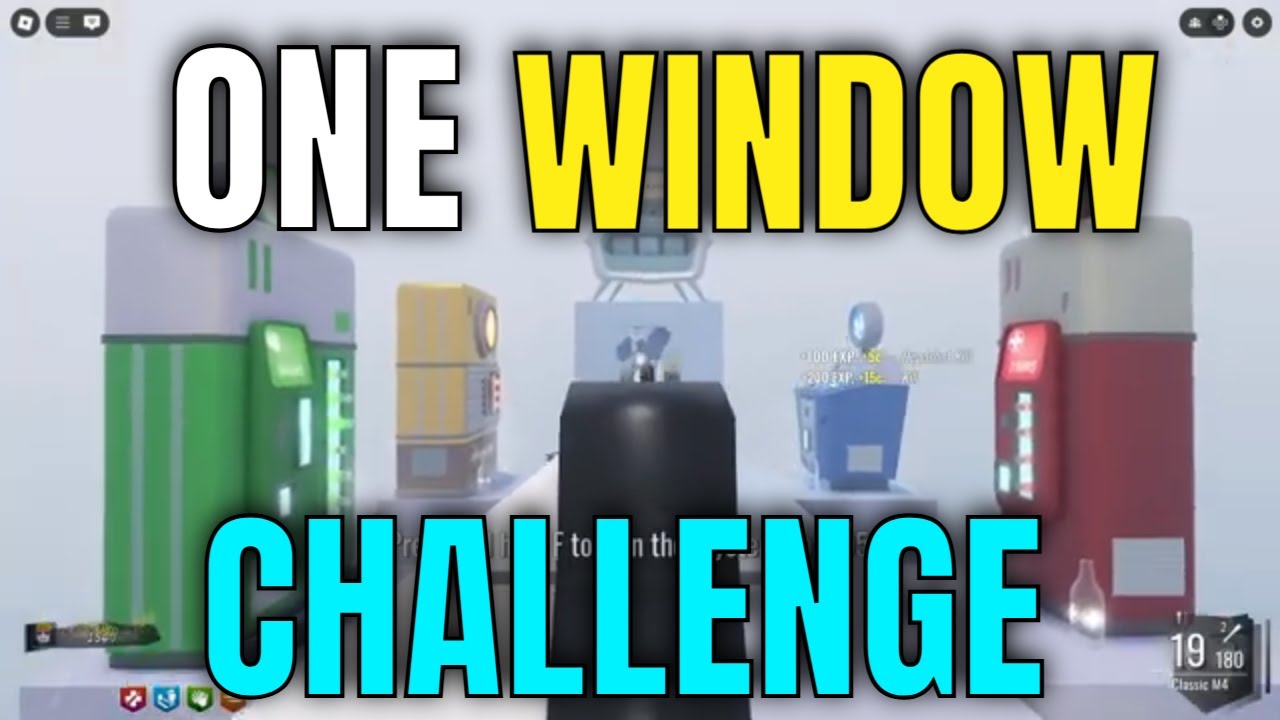 ONE WINDOW CHALLENGE GUIDE! - Michael's Zombies Roblox - YouTube