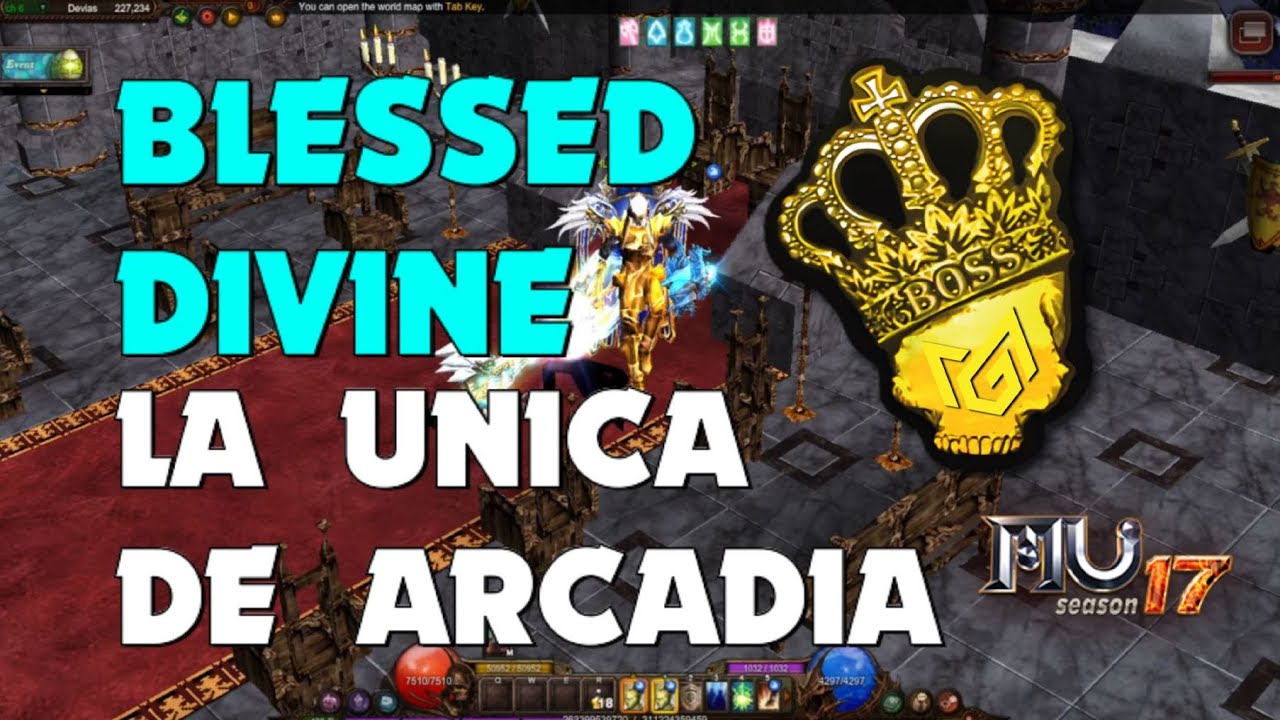 ⚡️ Upgrade y Sufrimiento 😂 Blessed Divine Archangel 😎 Server Arcadia MuOnline S17.2 ⚡️ - YouTube