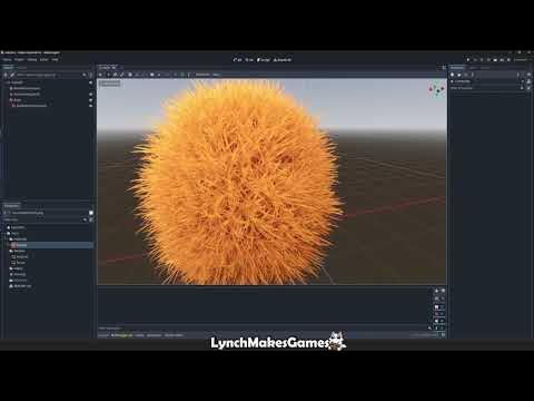 Fur and Hair in Godot 4 Using Multimesh - Tutorial - YouTube