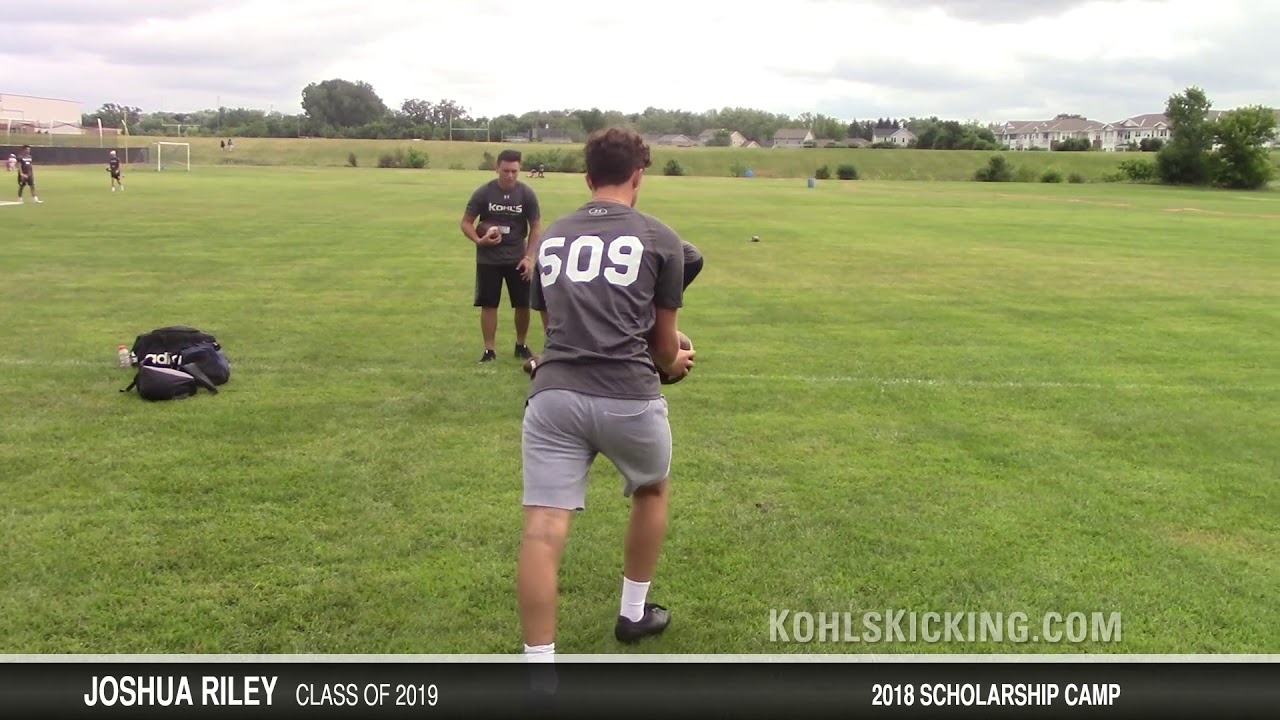 Joshua Riley 2018 Scholarship Camp - YouTube