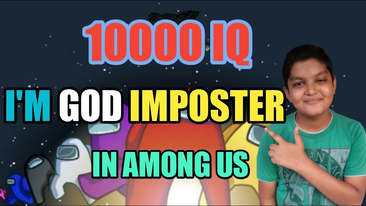 I'M GOD IMPOSTER IN AMONG US| GAMEPLAY BY UVAISGAMERZ - YouTube