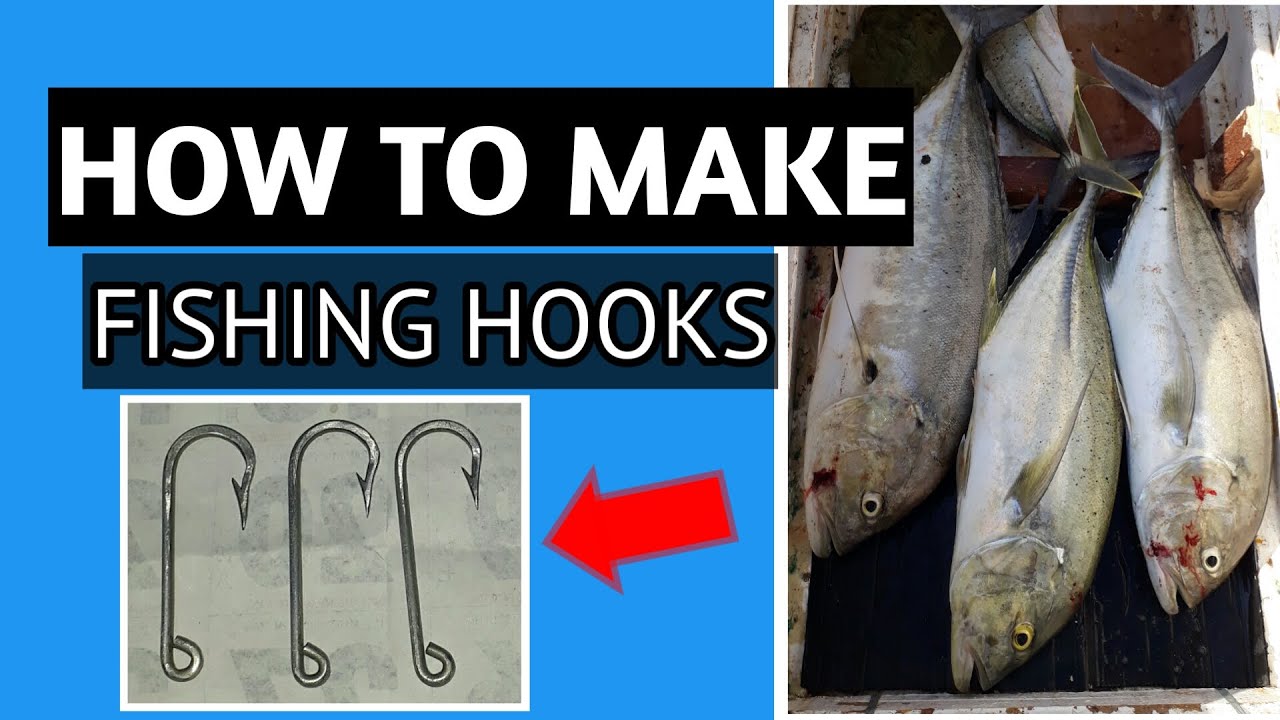 HOW TO MAKE STAINLESS FISHING HOOKS USING WELDING ROD - FISHING HOOK ...