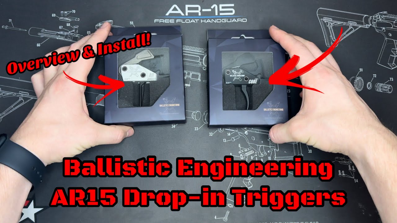 Ballistic Engineering AR15 Drop in Triggers - CORE & Accurized Trigger ...