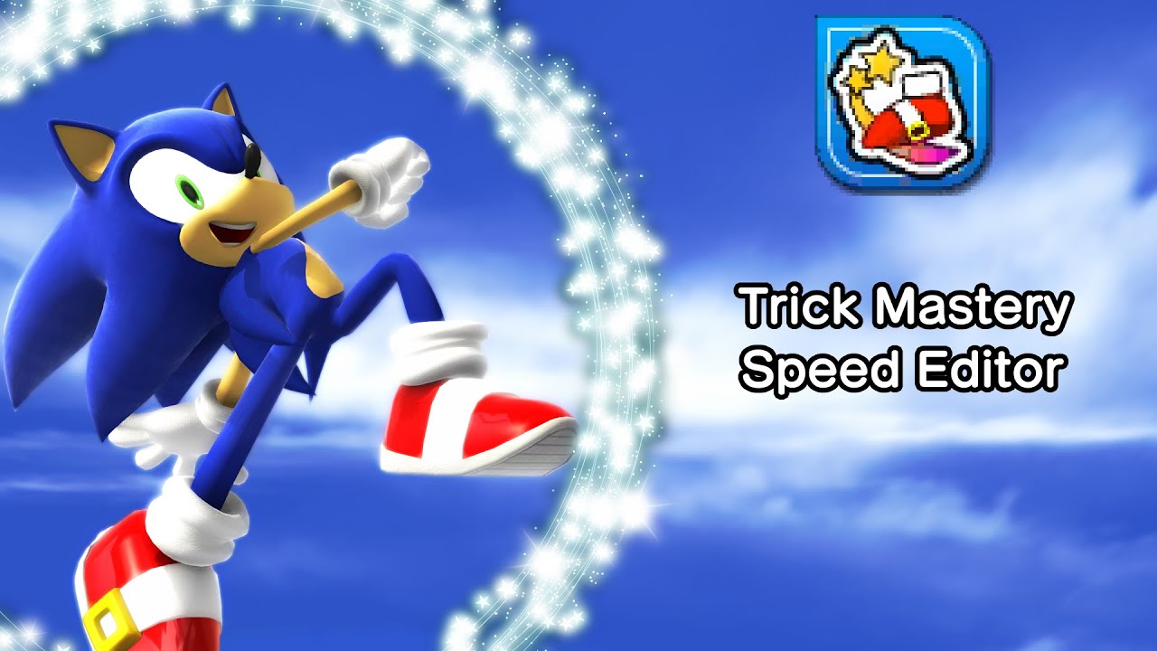 Trick Mastery Speed Editor - Sonic Generations - YouTube