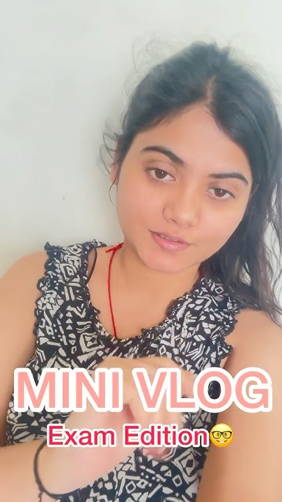 Mini vlog|| Exam Edition|| #creator #minivlog #exam #trendingshorts #amity - YouTube