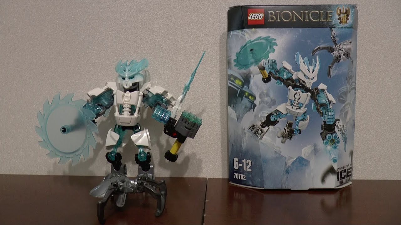 LEGO Bionicle 70782 Protector of Ice - YouTube