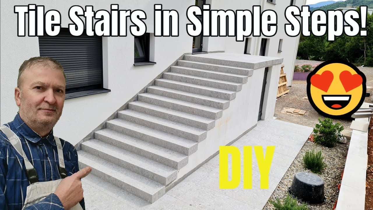 How to Tile Stairs Like a Pro | DIY - YouTube