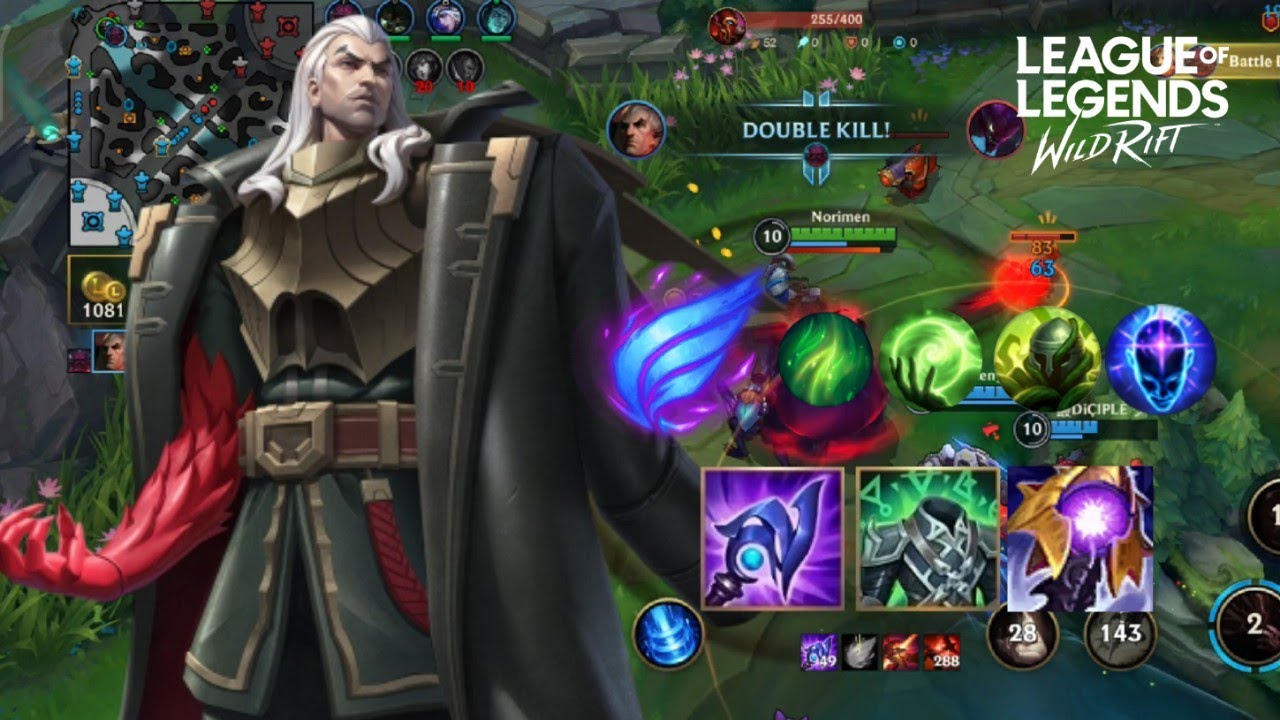 Wild Rift Swain Gameplay - YouTube