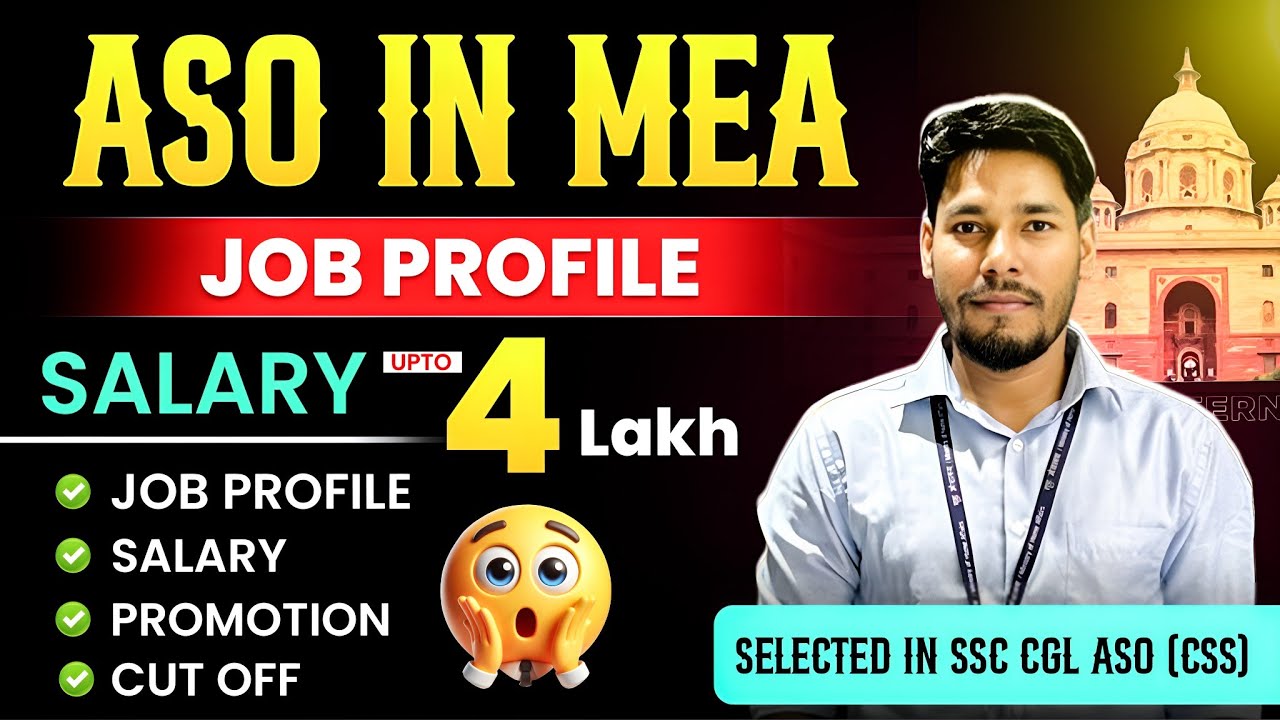 ASO IN MEA Job Profile | Posting | Salary | Foreign Posting | By GOLDEN ...