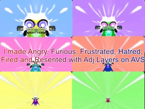 I made Angry, Furious, Frustrated, Hatred, Fired and Resented with Adj ...