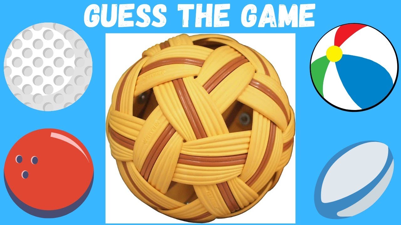 Guess the Game l Can you guess the Ball - YouTube