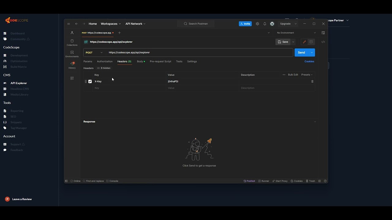 Api Testing With Codescope Youtube 4621