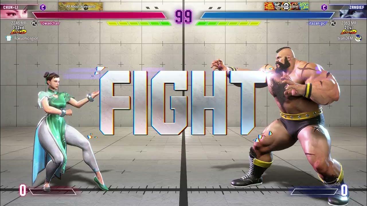 CAPCOM CUP 11 SF6 owaechan (Chun-Li Classic) Vs Itazan Itabashi (Zangief Classic) - YouTube