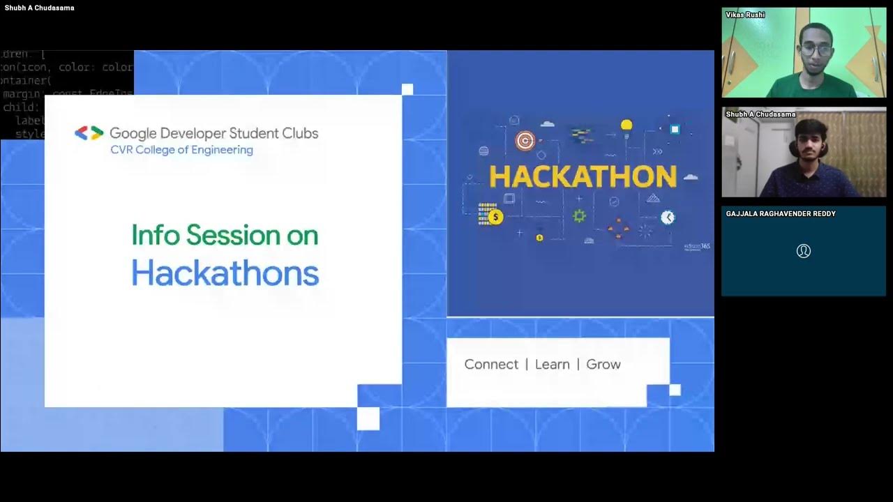 Info Session on Hackathons - YouTube