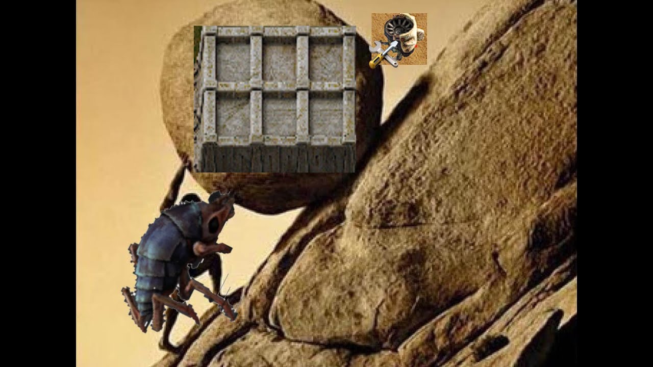 Sisyphus bug - YouTube