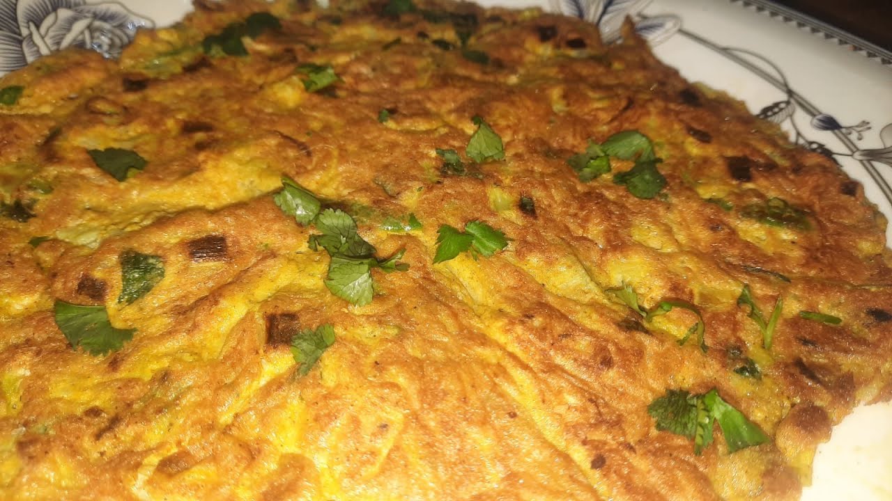 Besan Omelette Recipe || How To Make Besan Wala Omelette - YouTube