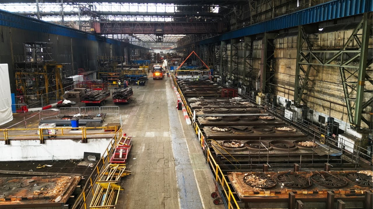 Rare look behind the scenes at Port Talbot's Pickle Line transformation ...
