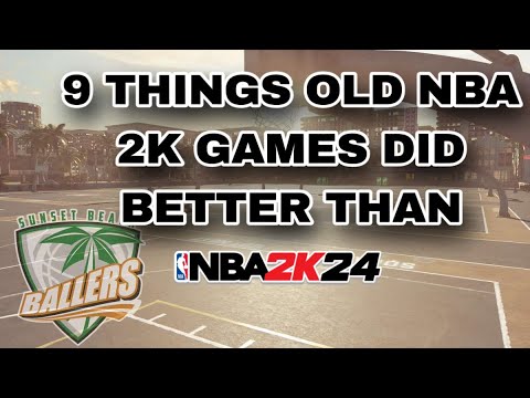 9 Things Old NBA 2K Games Did Better Than NBA 2K24 - YouTube