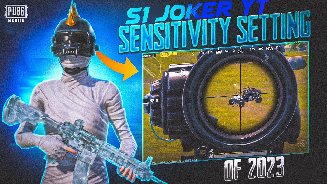 New Best Sensitivity For Poco X3 Pro And All Device For Pubg And Control Codes Bgmi | S1 JOKER ...