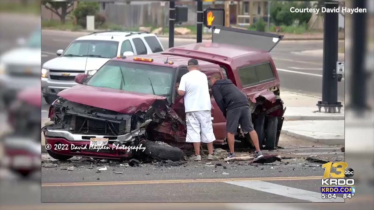 Witness Recounts Deadly Multi vehicle Crash In Pueblo Share Photos Of