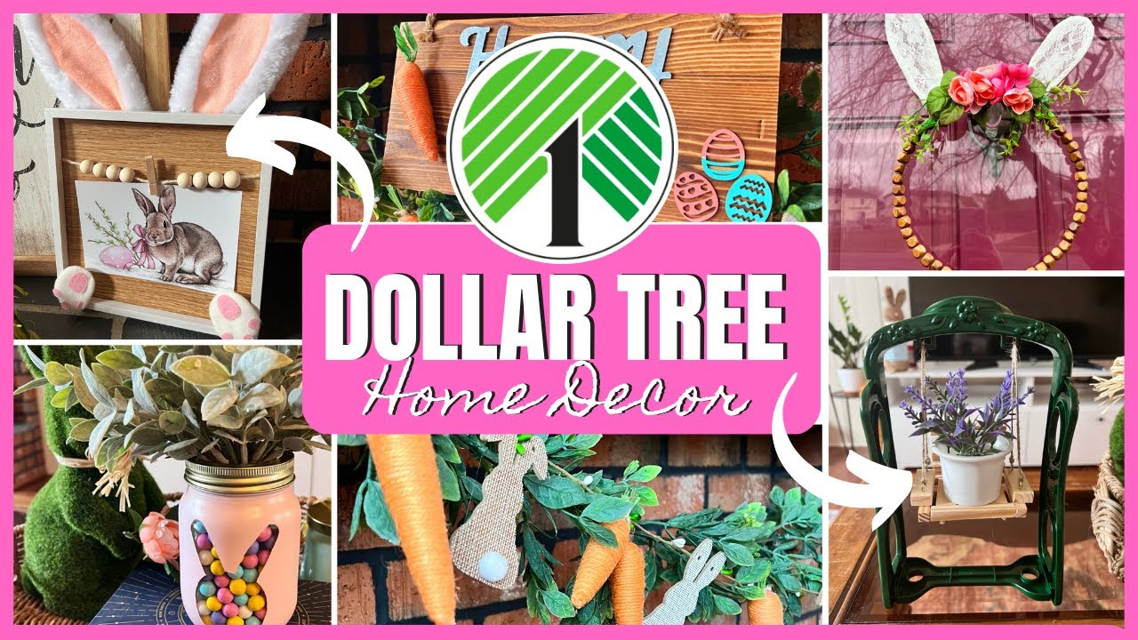 8 Dollar Tree DIY Easy and Affordable Easter and Spring Ideas | DIY ...