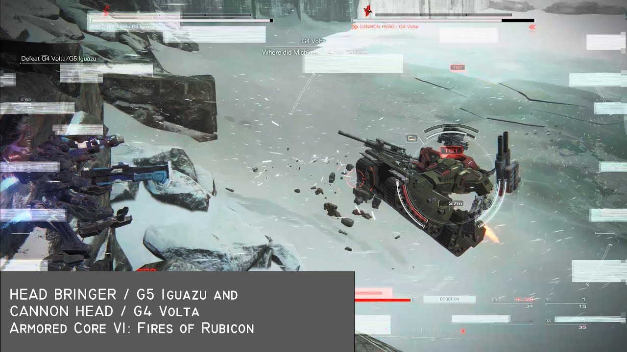 HEAD BRINGER / G5 Iguazu and CANNON HEAD / G4 Volta Boss Fight ...