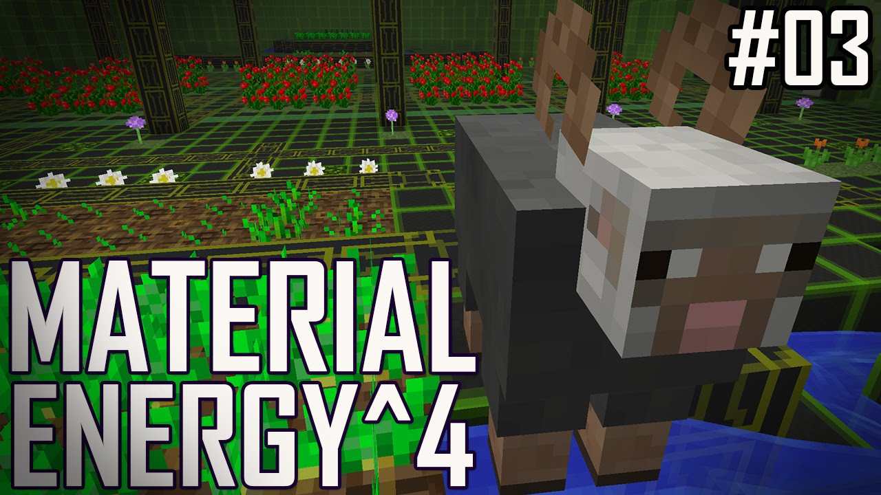 Material Energy^4 Ep 03 - "Ghastly WooOOOoooOOL!!!" (Minecraft HQM ...