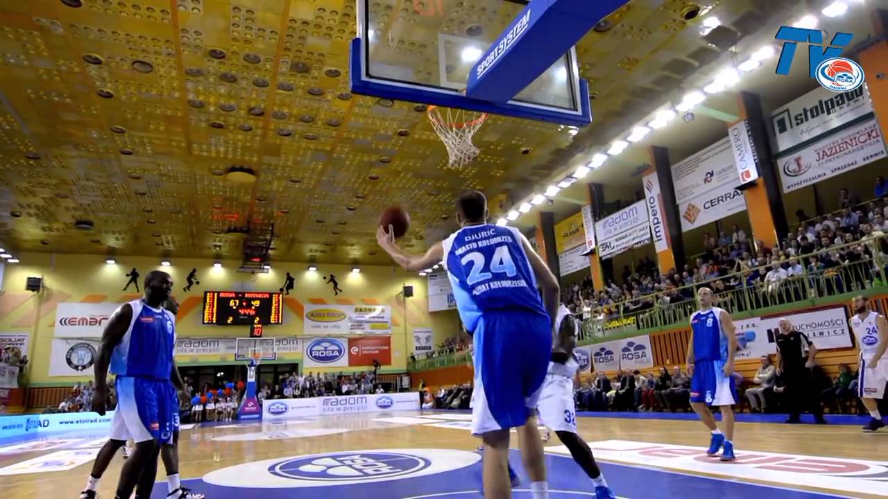 Kim Adams - blok, wsad i alley-oop - Rosa Radom - Tauron Basket Liga ...