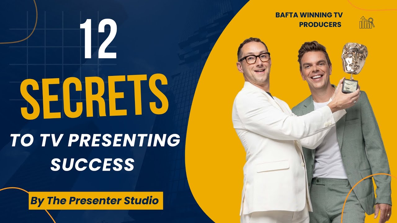 TV Presenter Training - 12 Tips for Success - YouTube