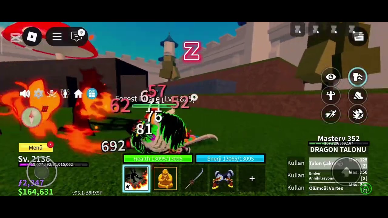 BLOX FRUİTS DRAGON TALON REWORK SHOWCASE - YouTube