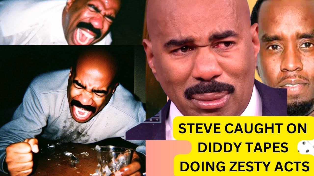 Steve Harvey PANICS After Feds Confirms Diddy Recorded him doing Zesty ...