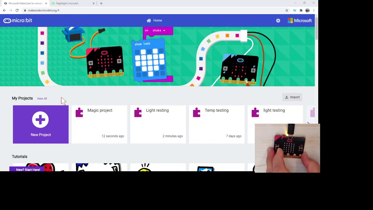 Using the temperature sensor on the micro:bit - YouTube