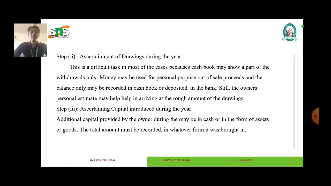 Net worth method - YouTube