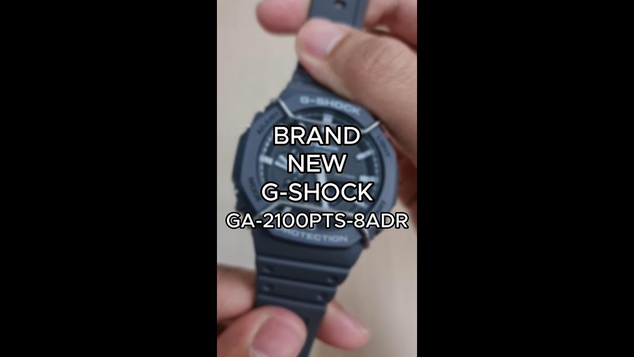 Brand New G-Shock GA-2100PTS-8ADR - YouTube