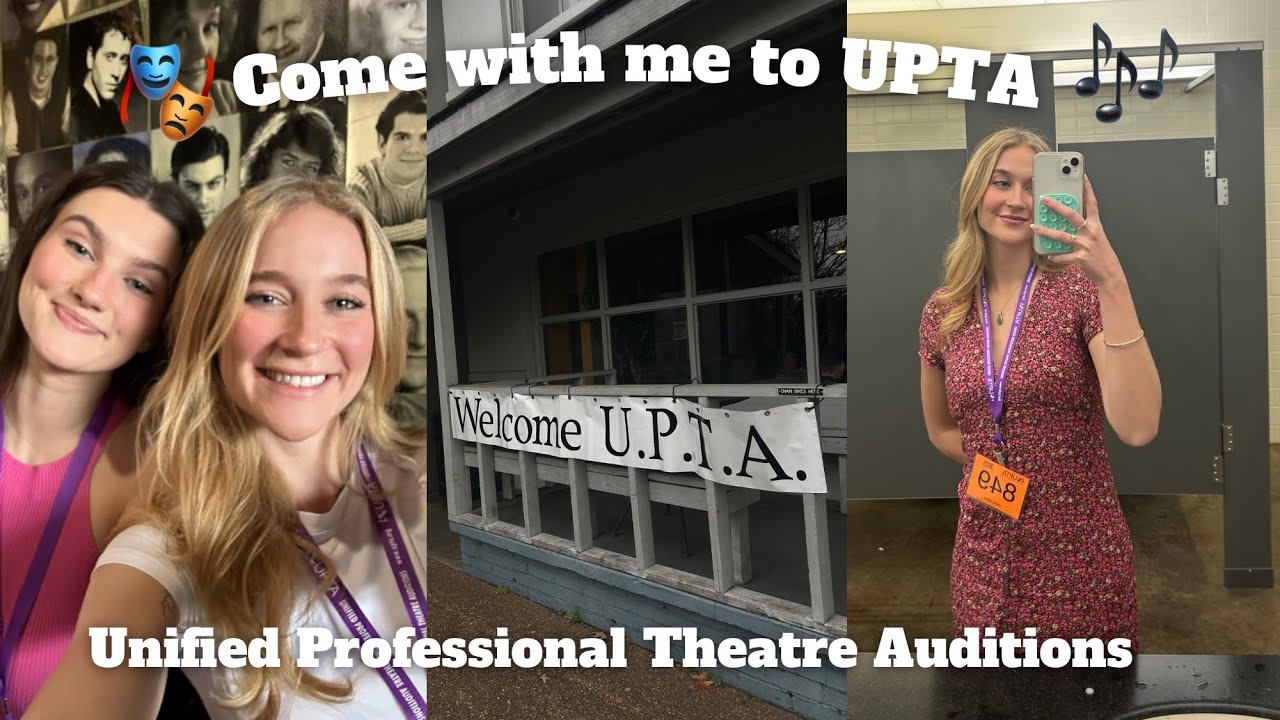 Attend the Unified Professional Theatre Auditions with me | UPTA Vlog | Charity Walton - YouTube