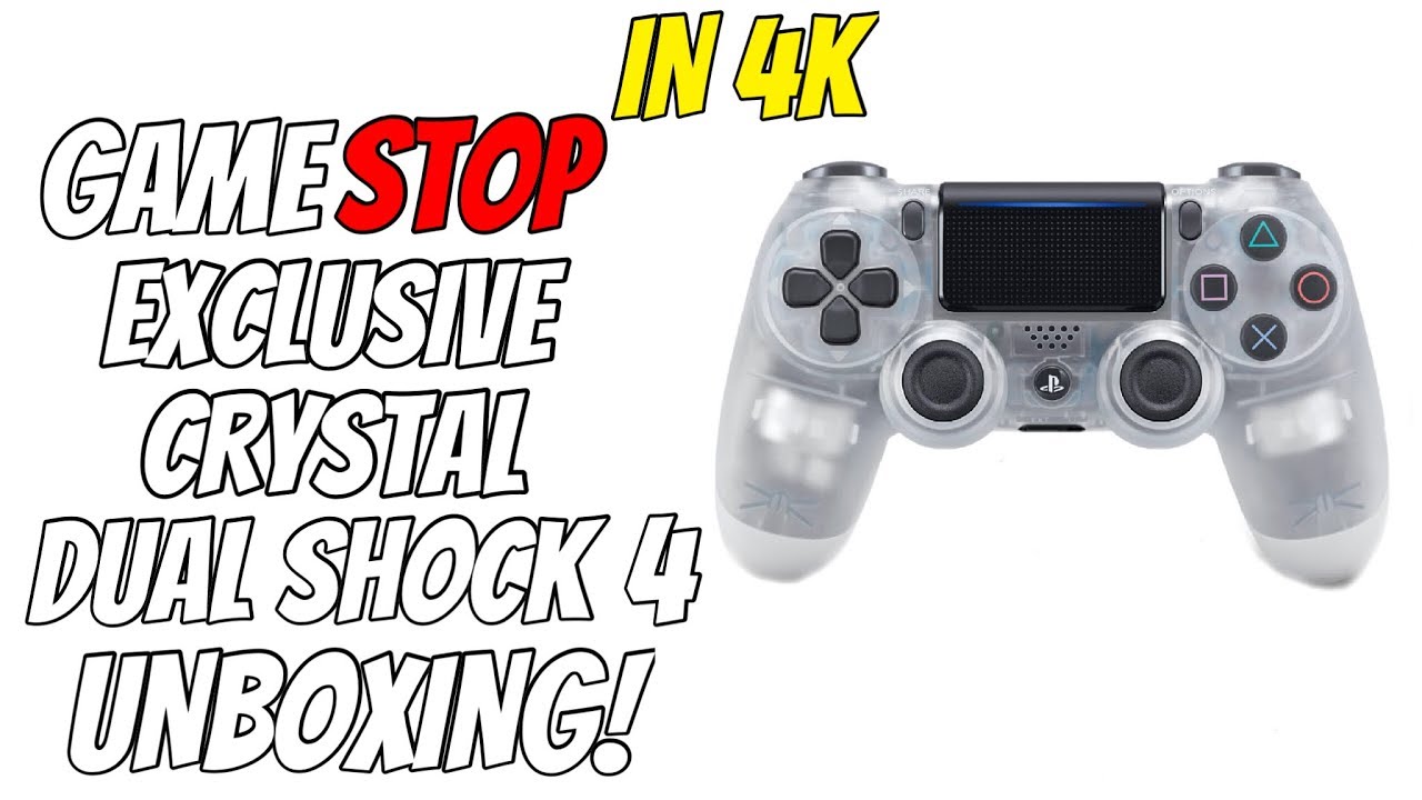 NEW DUALSHOCK 4 (CRYSTAL) with Commentary/REVIEW - YouTube