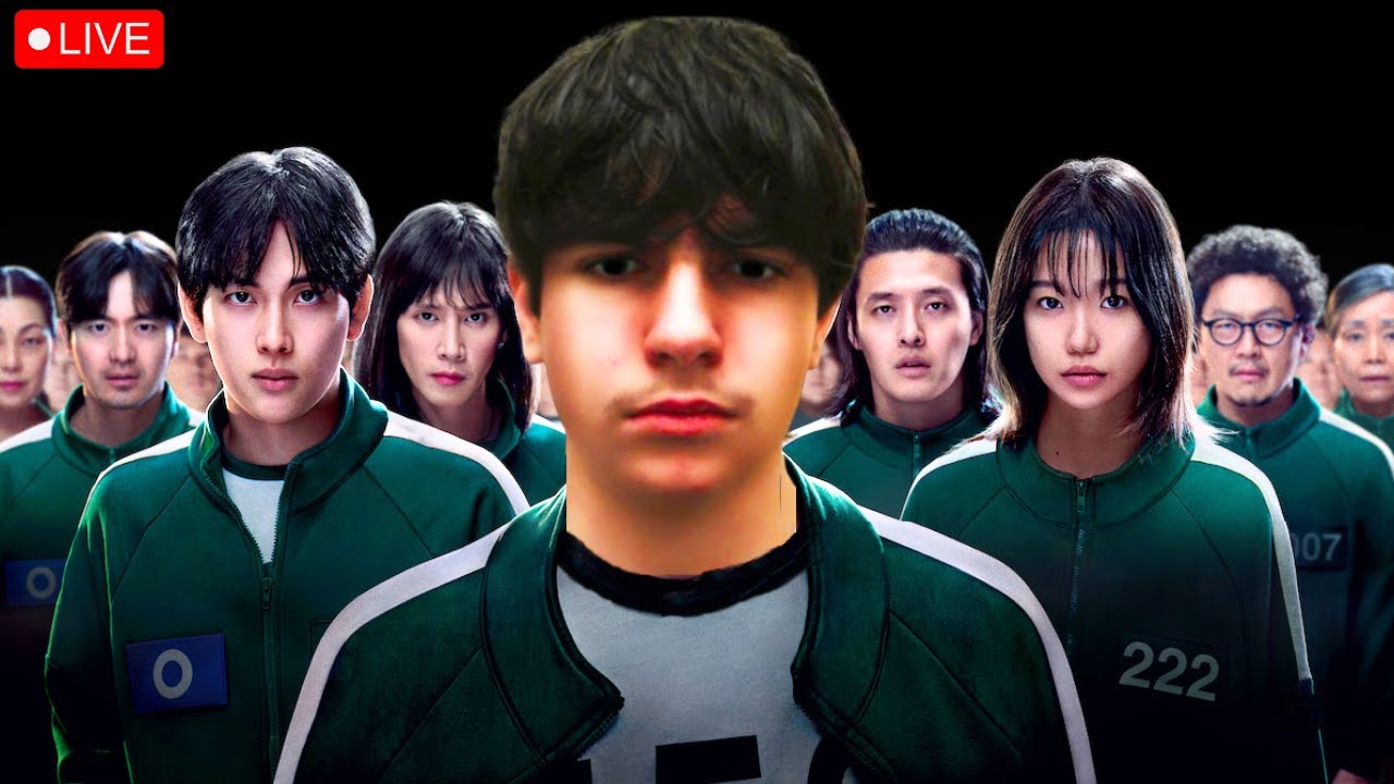 🔴*LIVE* PLAYING SQUID GAME WITH THE VIEWERS! (NOT ENDING UNTIL I REBEL ...