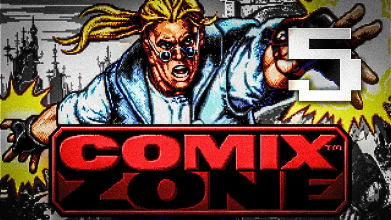 COMIX ZONE 1995 (SEGA Genesis\Mega Drive) Level 5 - YouTube