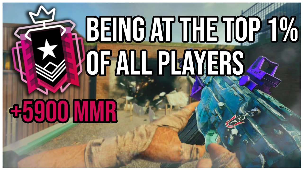 Being At The Top 1% Of All Players Champion Ranked - Rainbow Six Siege ...